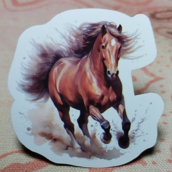 Design | Galloping Horse Sticker Cowgirl Sticker Barn Sticker Horse ...